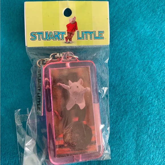 Toys | New Stuart Little Photo Keychain Rare Vintage | Poshmark